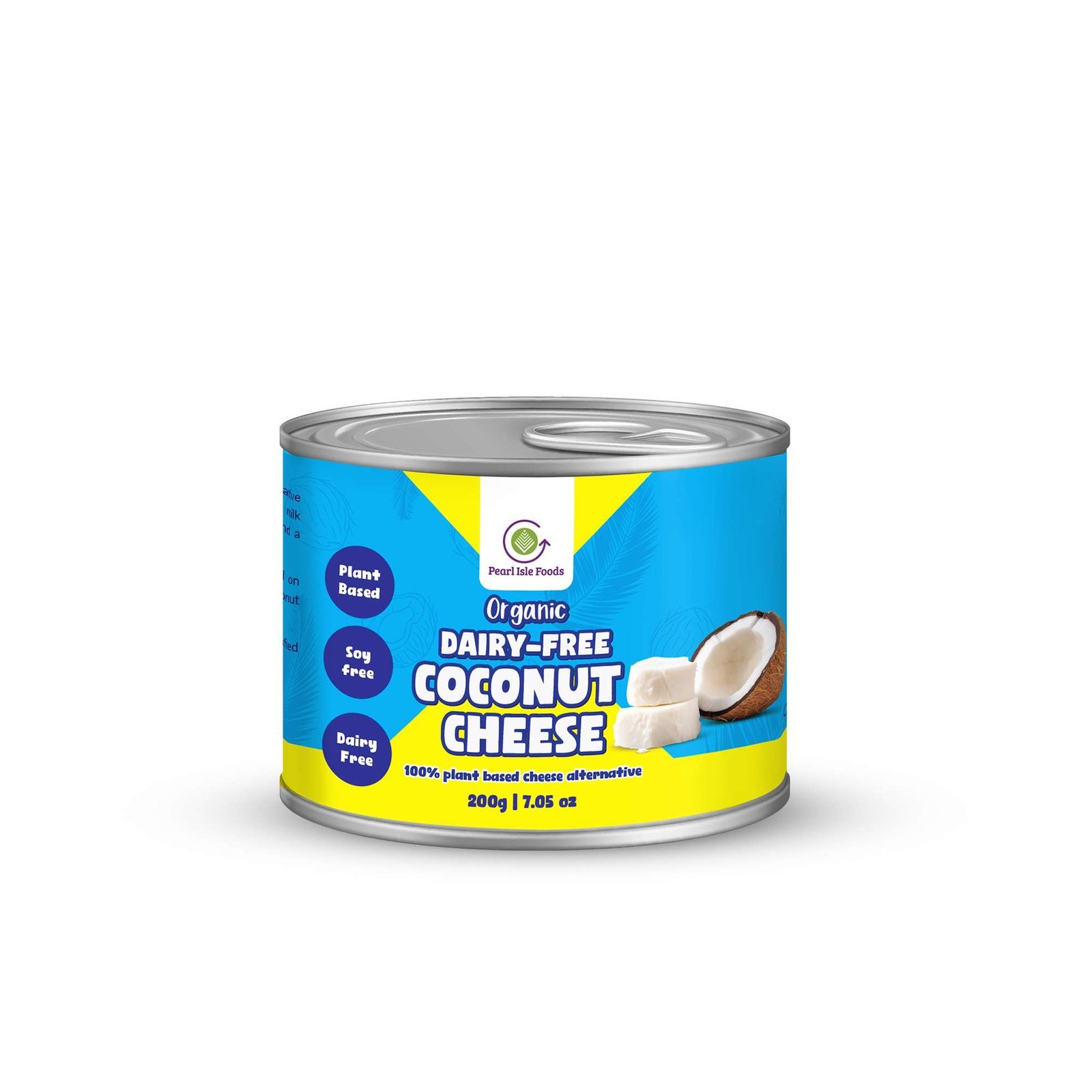 Organic Coconut Cheese 200g - Pearl isle food Organic Store